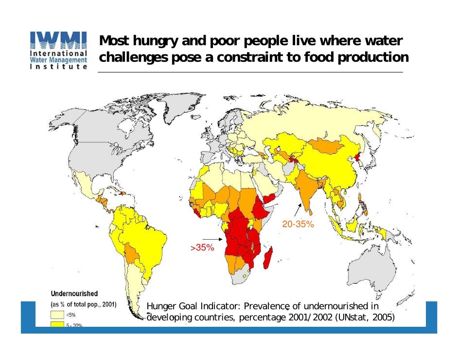 What will be the impact of water scarcity on food security?