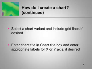 Charts in Calc | PPTX