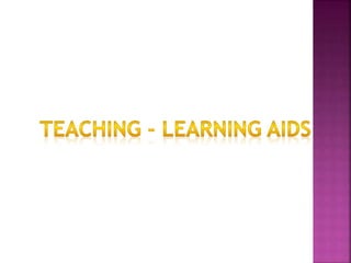 Teaching aids | PPTX