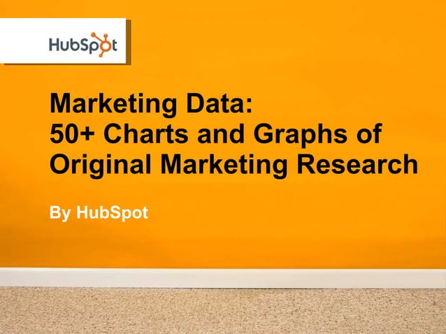 Hubspot Charts Graphs April2010 | PPT