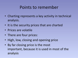 Charts in technical analysis | PPTX