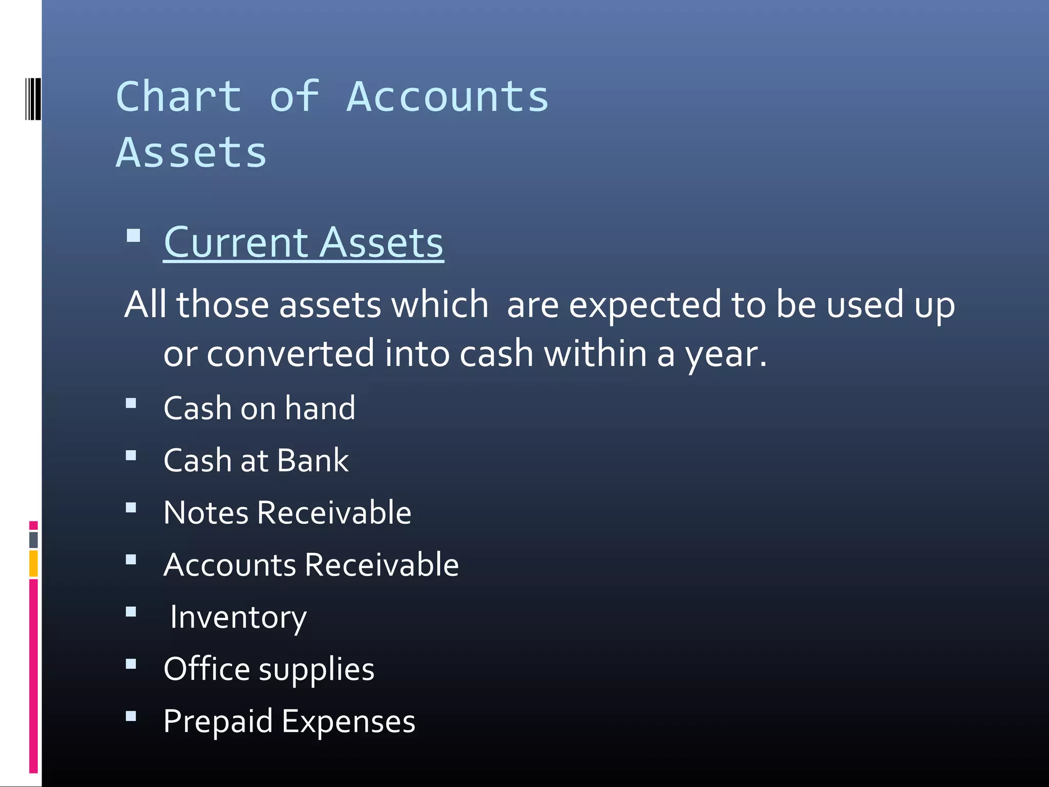 Charts Of Accounts - Accounting | PPT