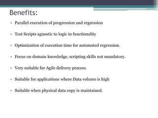 Fidelity Test Data Management | PPTX | Web Development | Internet