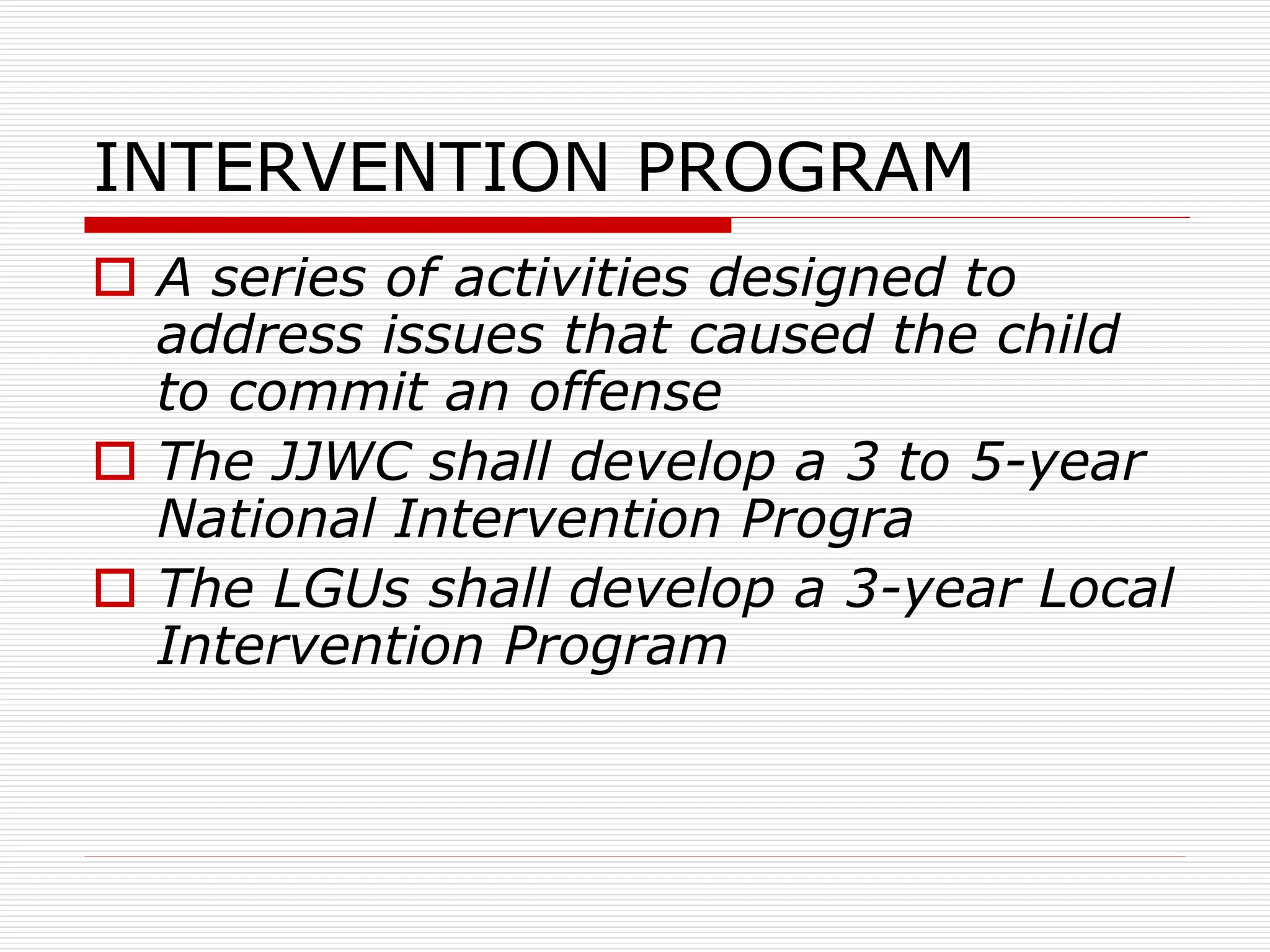 Child In Conflict in the Law RA9344 BSCR | PDF