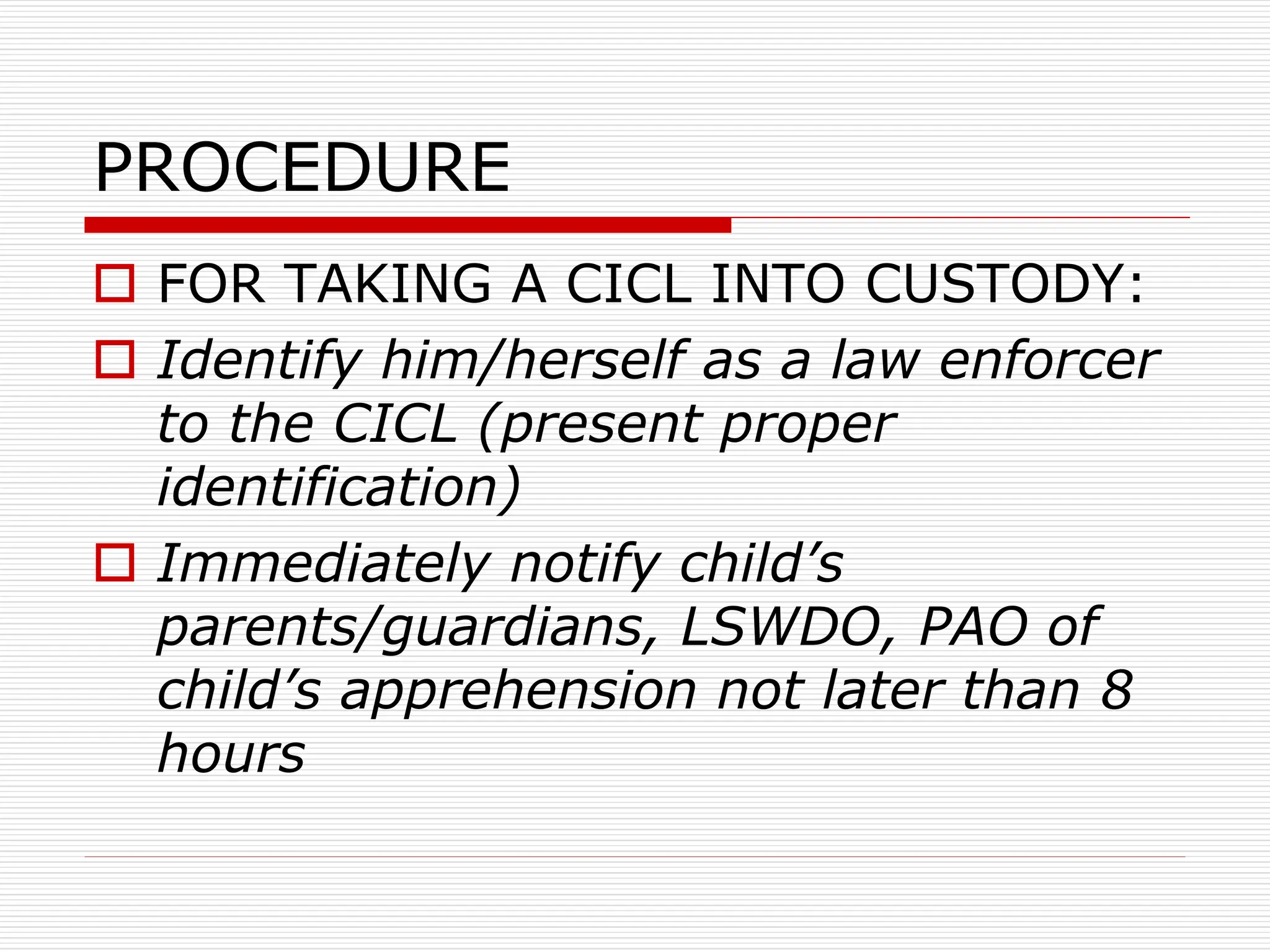 Child In Conflict in the Law RA9344 BSCR | PDF