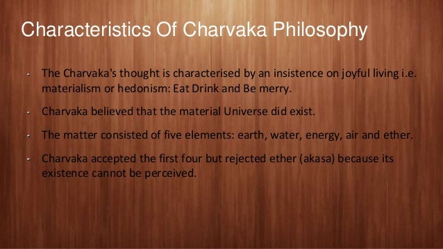 Charvaka phiosopy
