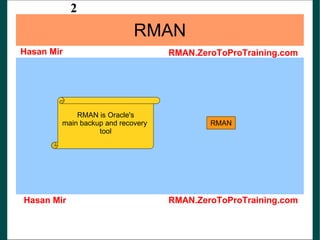 Introduction to Oracle RMAN, backup and recovery tool. | PPT