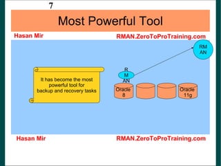 Introduction to Oracle RMAN, backup and recovery tool. | PPT