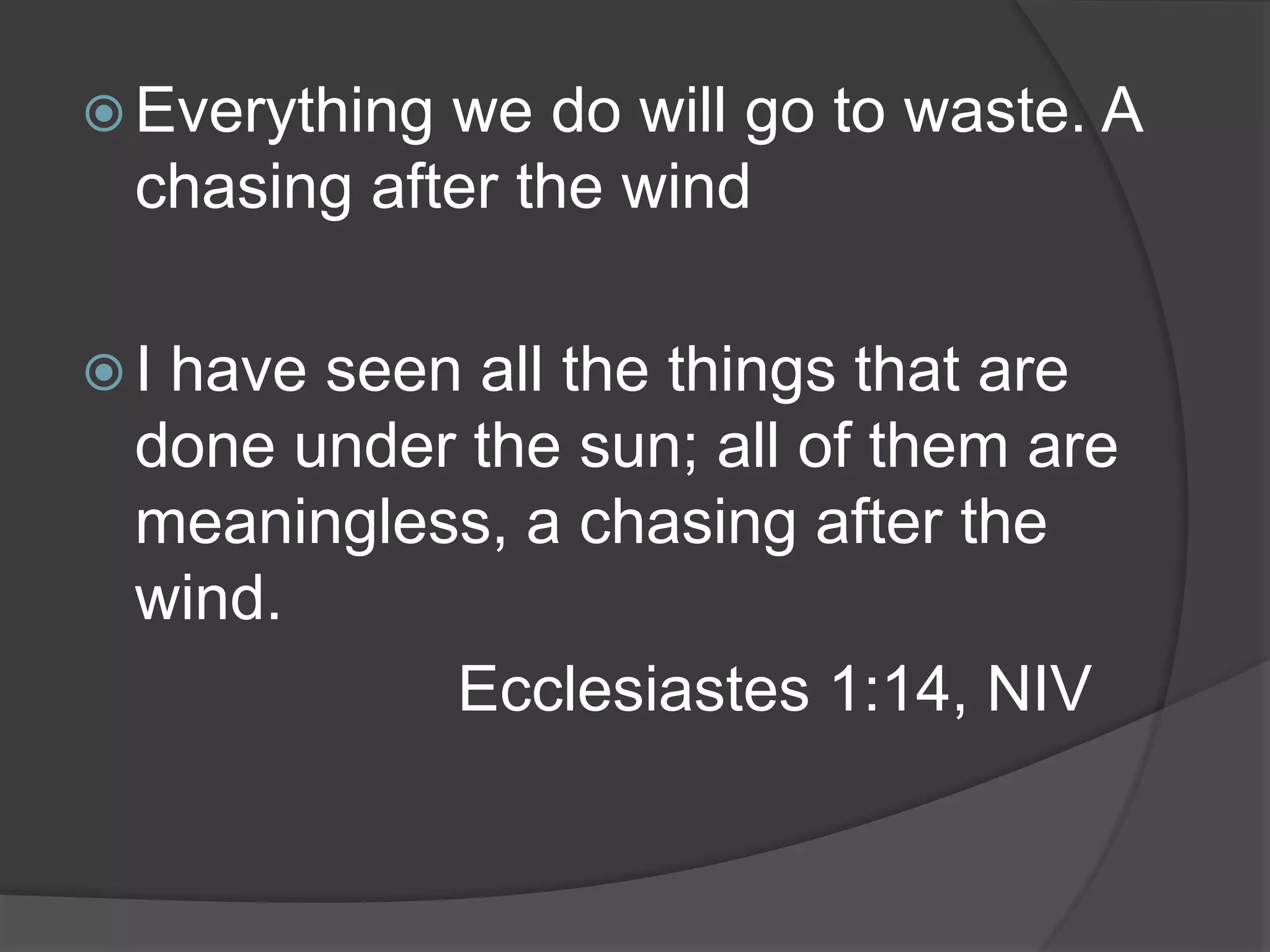 Chase after Jesus | PPTX