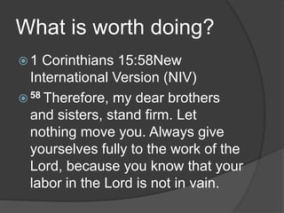 Chase after Jesus | PPTX