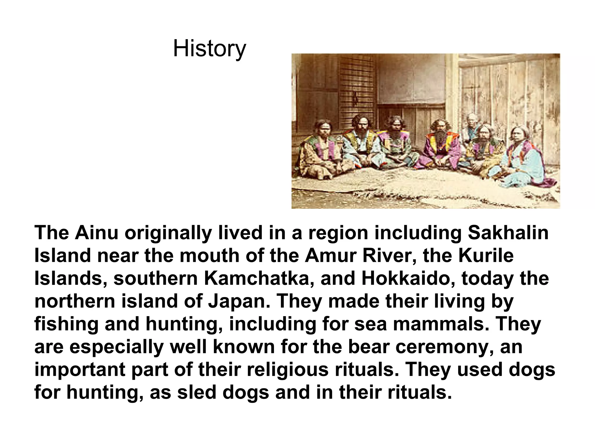 Chase ainu tribe | PDF