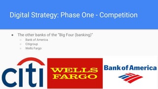 Chase Bank Digital Strategy | PDF