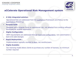 aCCelerate Brochure | PPT