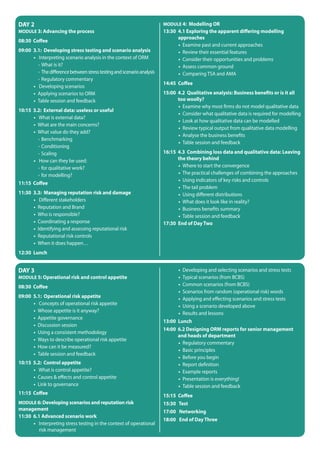 Chase cooper orm course brochure new york, 29th april- 1st may | PDF