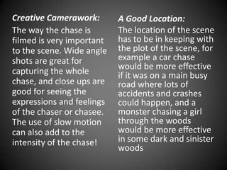 Chase Scenes | PPT