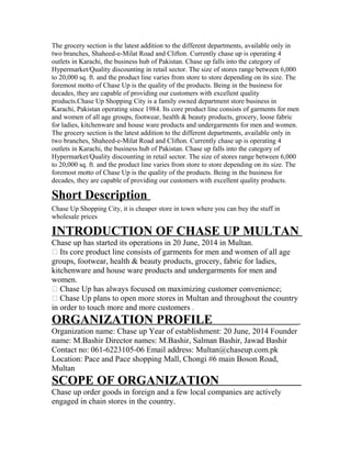 Chase up full report | RTF