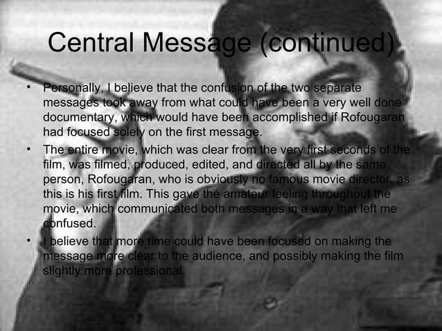 Chasing che review | PPT