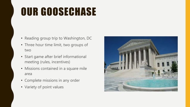 Chasing economic knowledge: Using scavenger hunts in the classroom | PPT