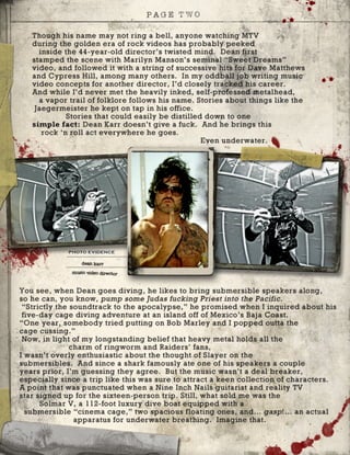 Chasing Tail - A Shark Diving Adventure | PDF