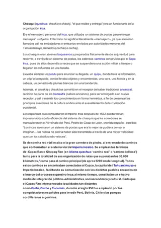 Chasqui | PDF