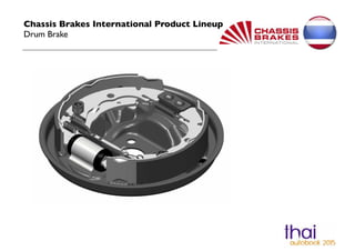 Chassis Brakes International Product Lineup | PDF