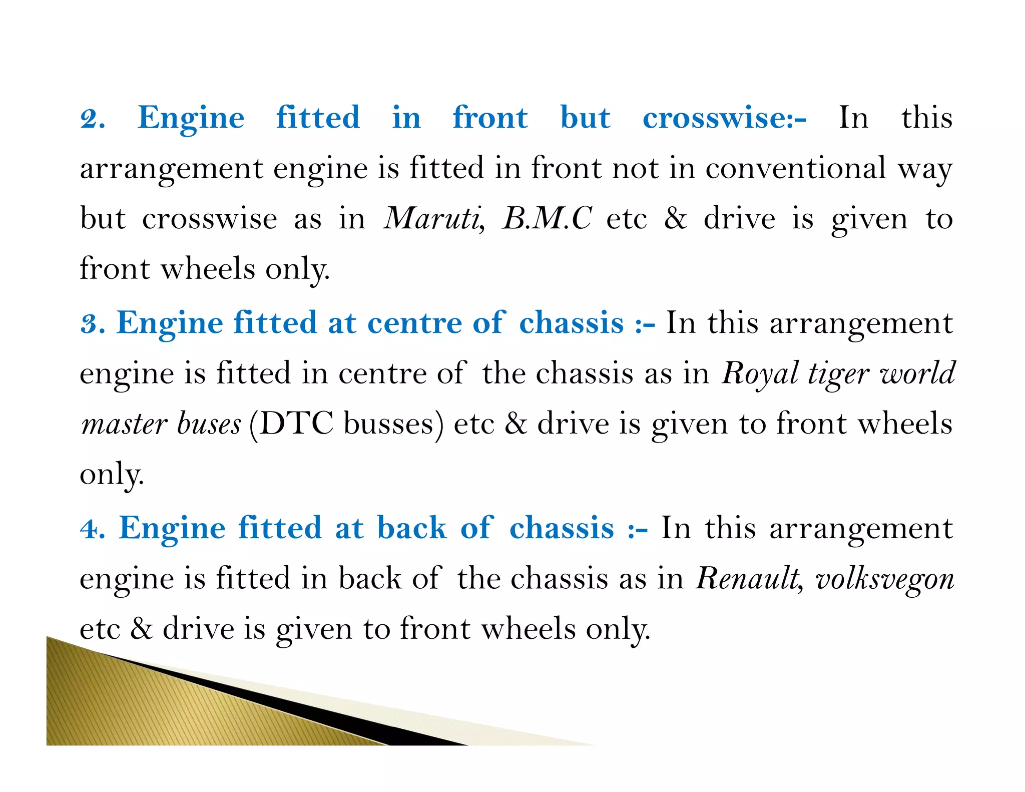 Chassis | PDF