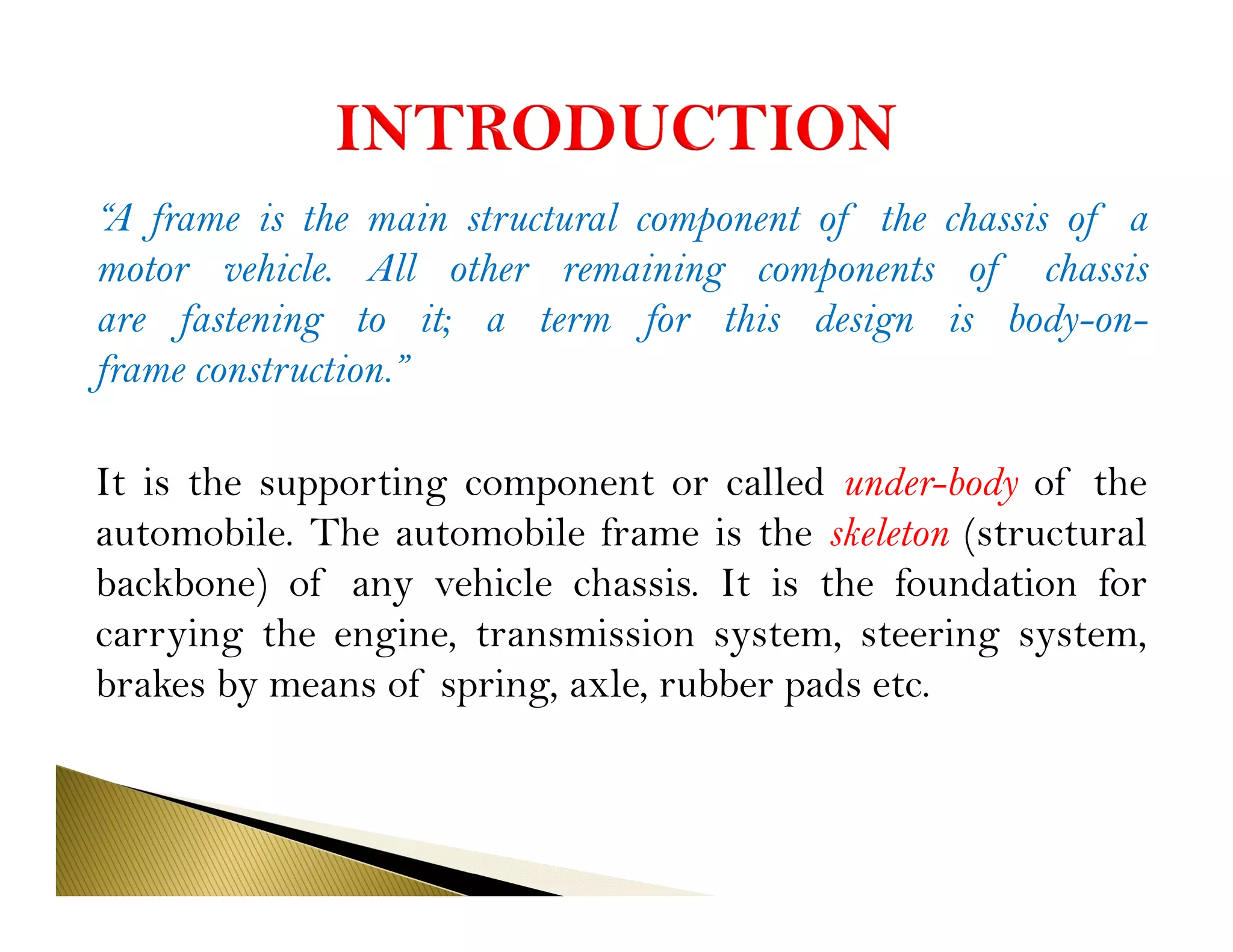 Chassis | PDF