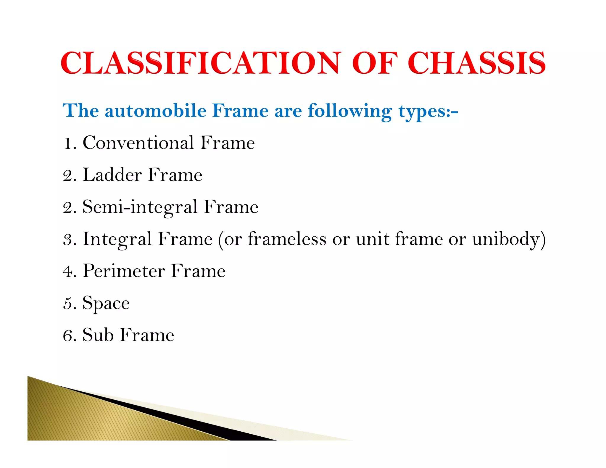 Chassis | PDF