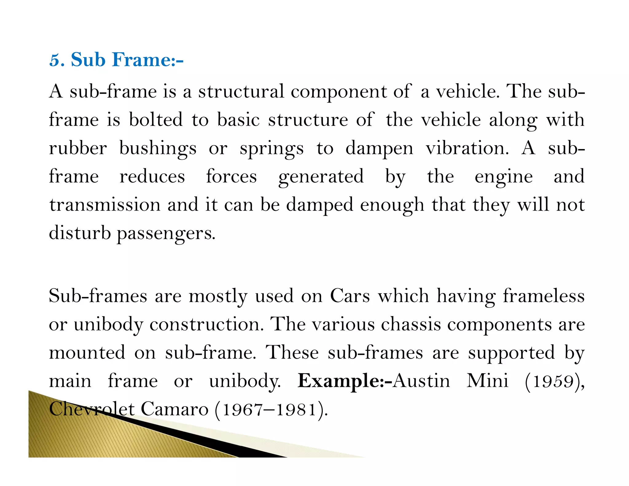 Chassis | PDF