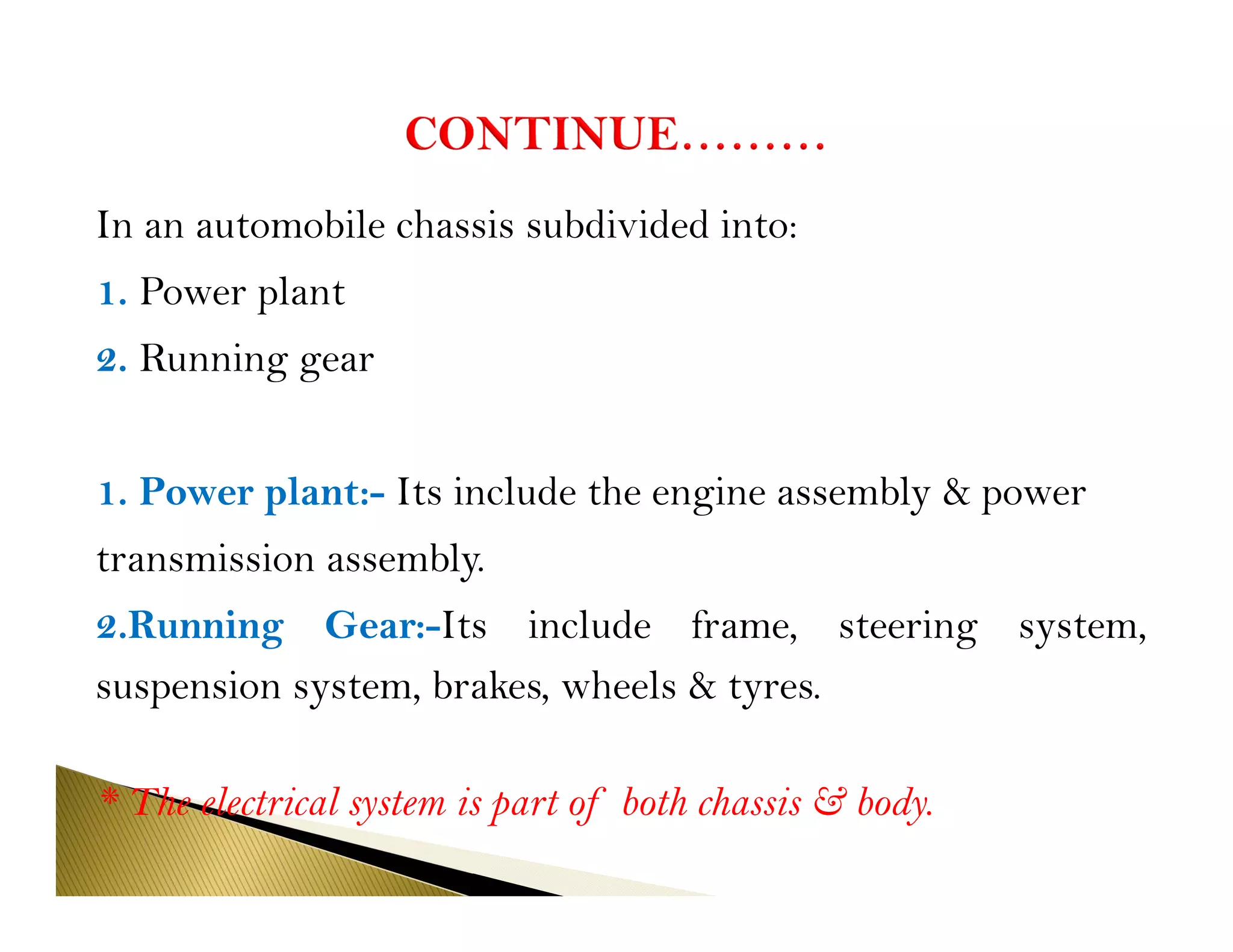 Chassis | PDF