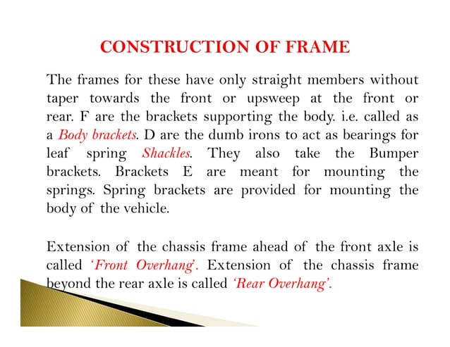 Chassis | PDF