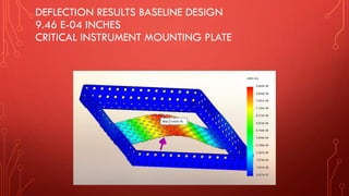 Stiffening of a shock lab test chassis | PDF