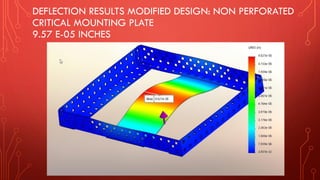 Stiffening of a shock lab test chassis | PDF
