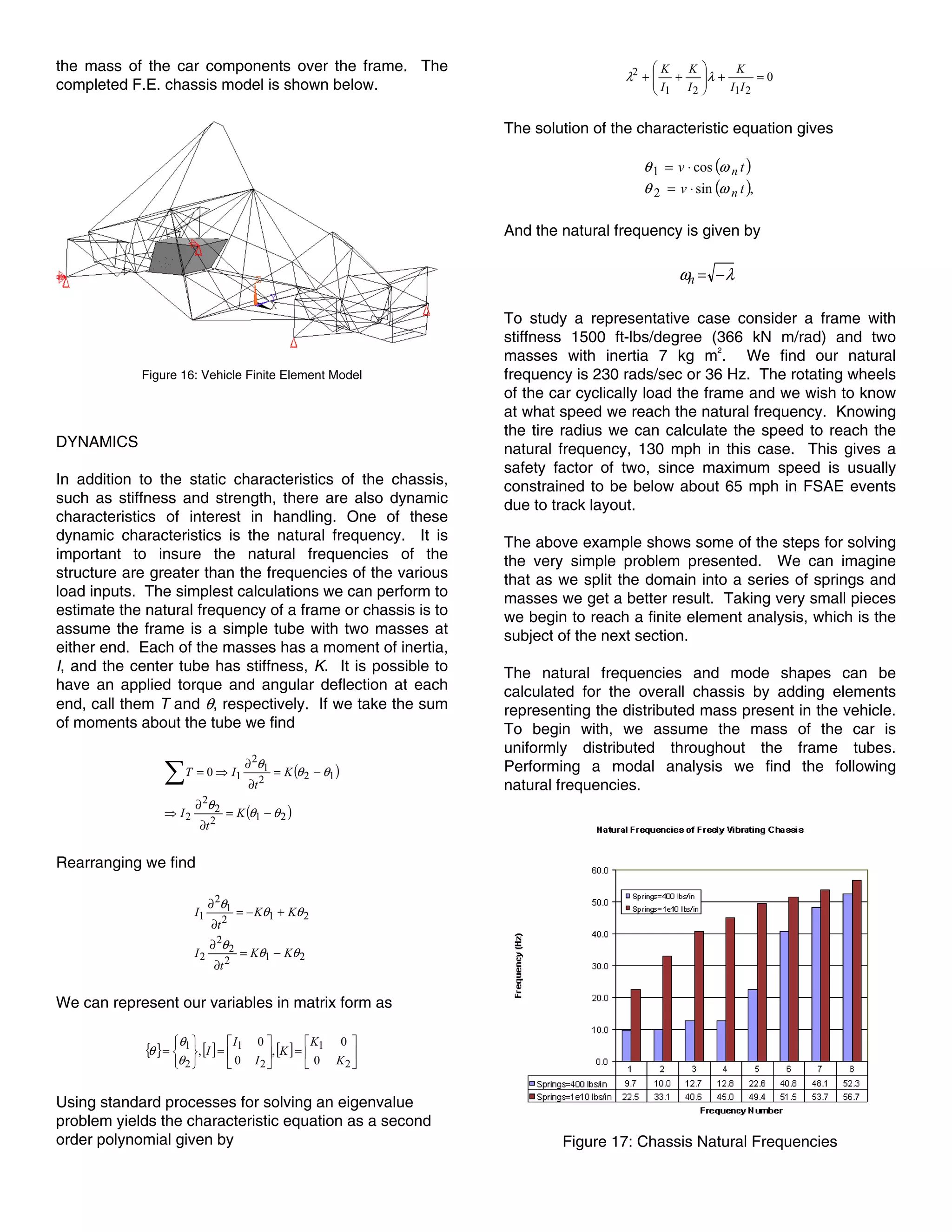 Chassis 2002 01-3300 design, analysis and testing of a formula sae car ...