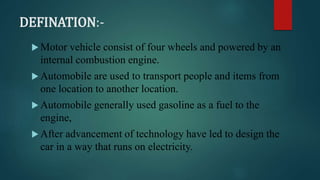 Chassis and body engineering by shubhesh ranjan(mtech automobile) | PPT