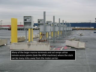 Chassis depots and marine terminal interactions | PPT