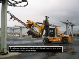 Chassis depots and marine terminal interactions | PPT