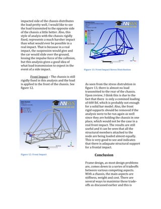 Chassis design for baja sae | PDF