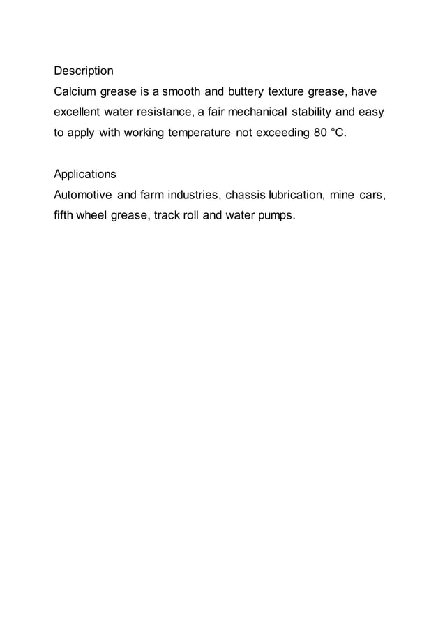 Chassis grease | DOCX
