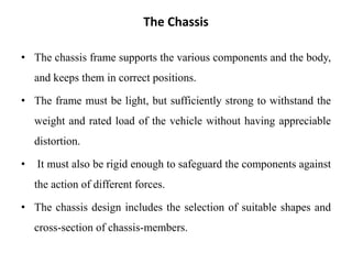 Chassis Introduction | PPTX