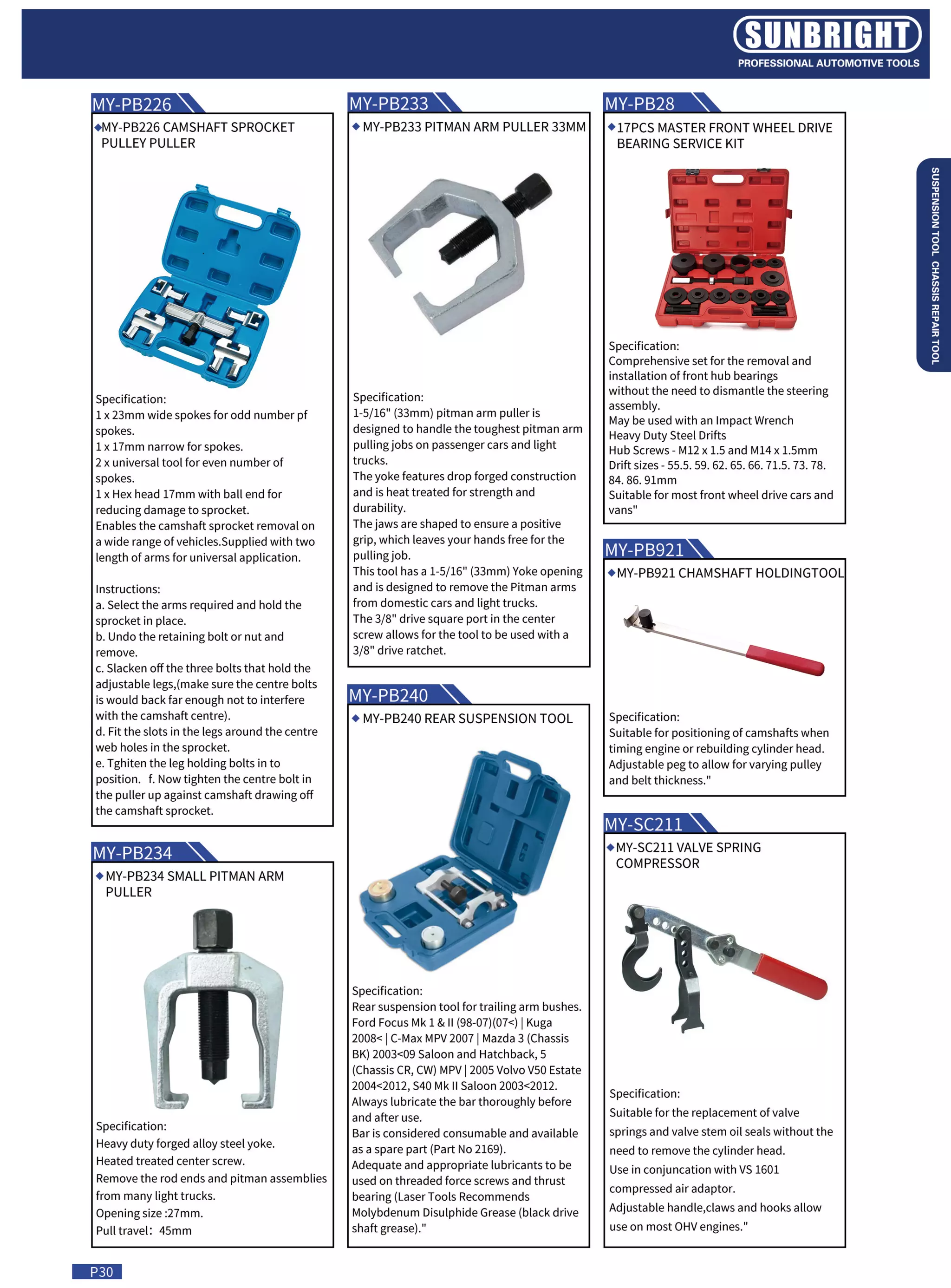 Chassis repair tools | PDF