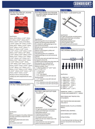 Chassis repair tools | PDF