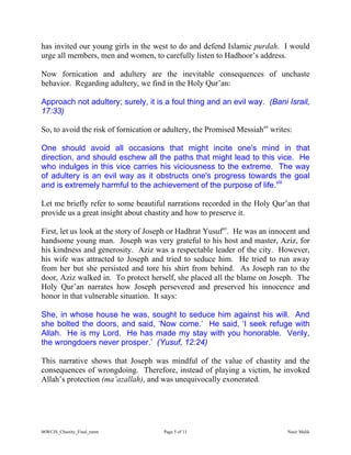 Chastity | PDF