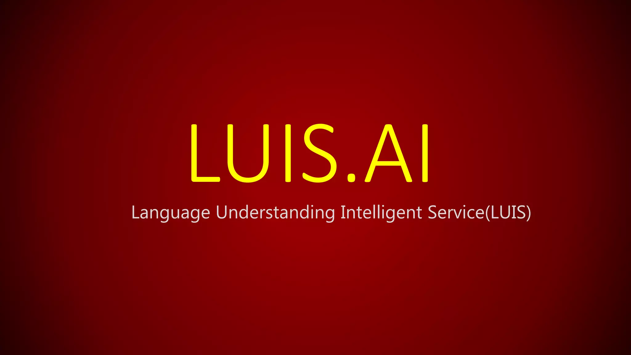 Intro To Chatbots Using Microsoft Bot Framework And Azure Cognitive Services Ppt