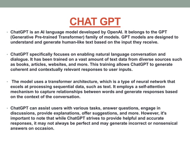 ChAT GPT AND OTHER TYPES OF AI MODELS.pptx