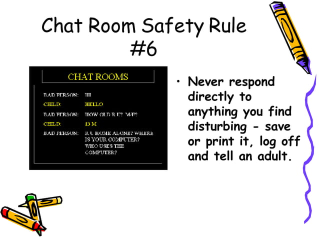 Chat Room Safety | PPT