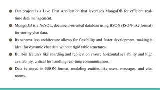 ChatApp.pptx with frontend and nosql as subsets | PPTX