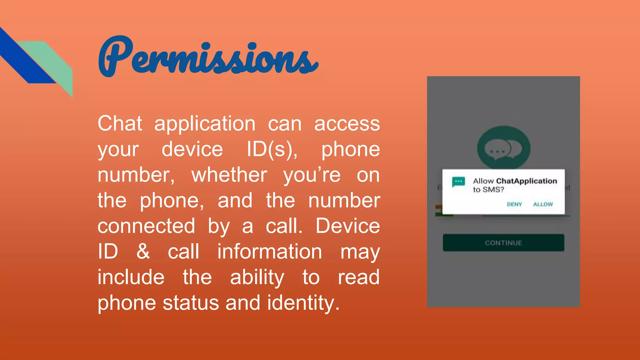 Chat application android app ppt | PPTX