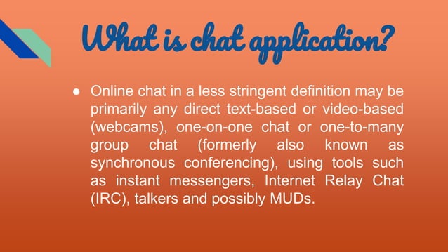 Chat Application Android App Ppt Pptx Internet Computing 7062