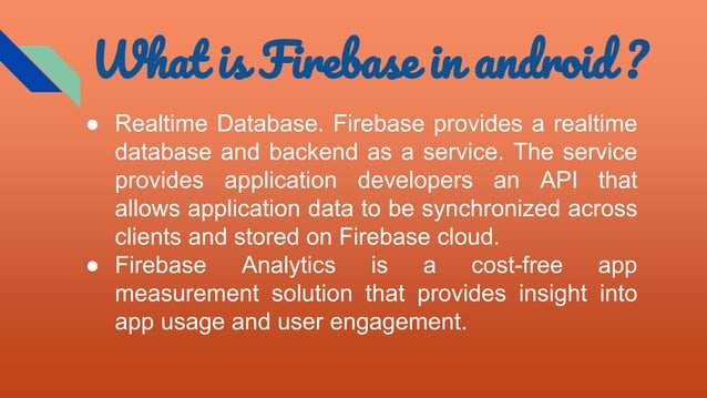 Chat application android app ppt | PPTX | Internet | Computing